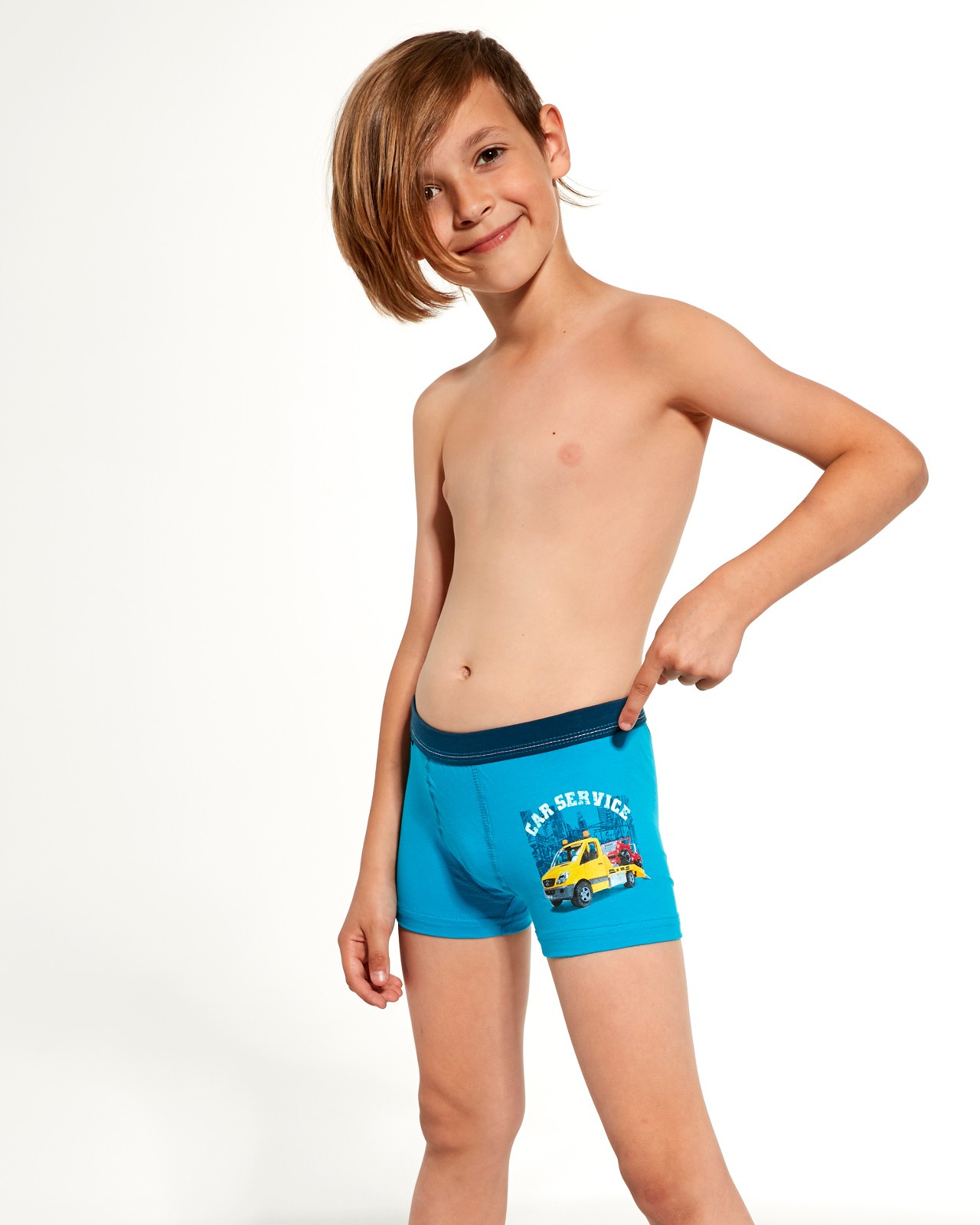 Bokserki Cornette Kids Boy 701/91 Car Service 98-128 - Bielizna dziecięca, młodzieżowa - majtki ...